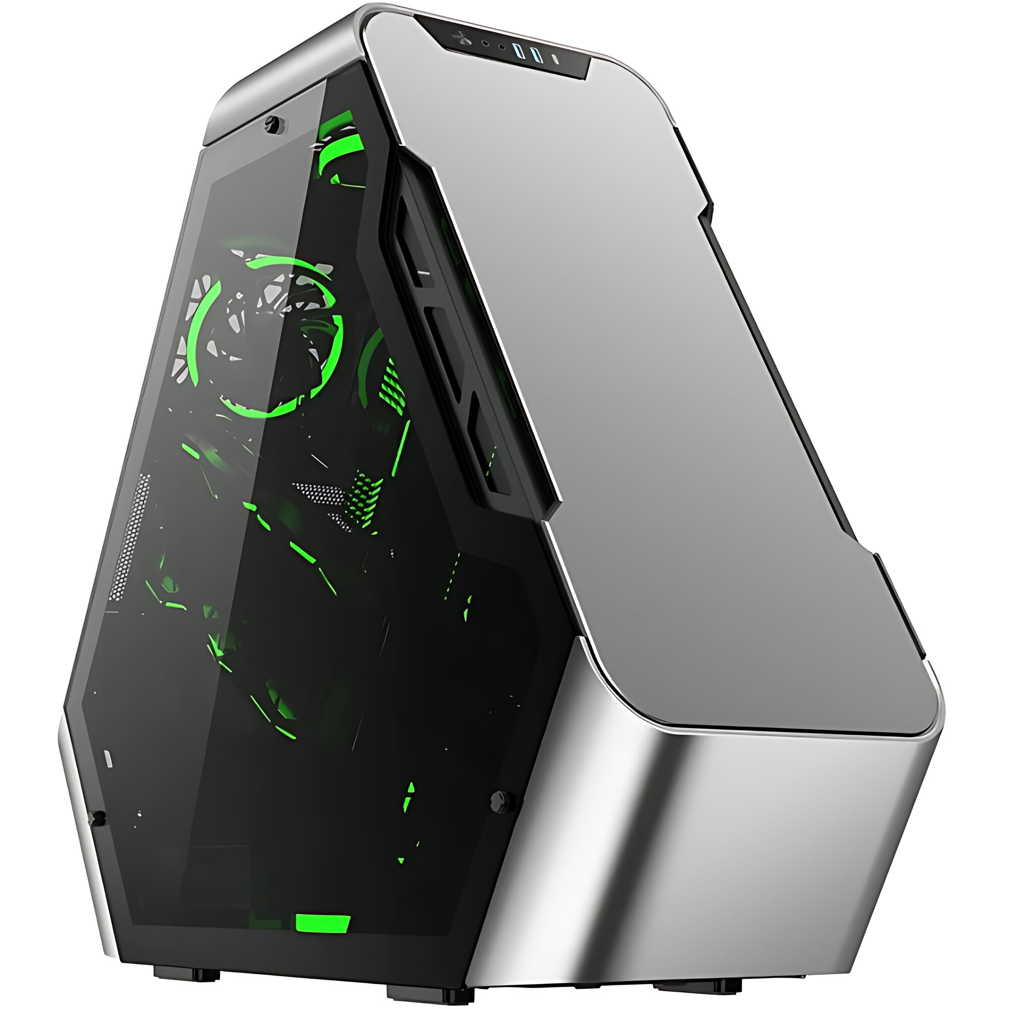 Корпус Full-Tower JONSBO TR03-A, без Б. П, серебристый (TR03-A Silver)