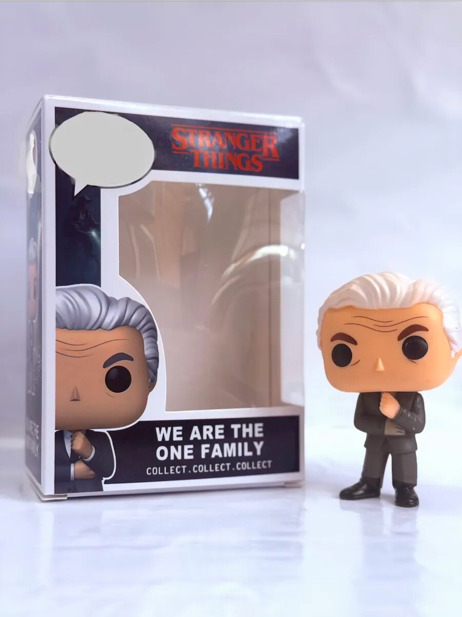 Коллекционная фигурка Stranger Things "Martin Brenner" / "Мартин Бреннер" из сериала "Очень странные дела", 3 версия