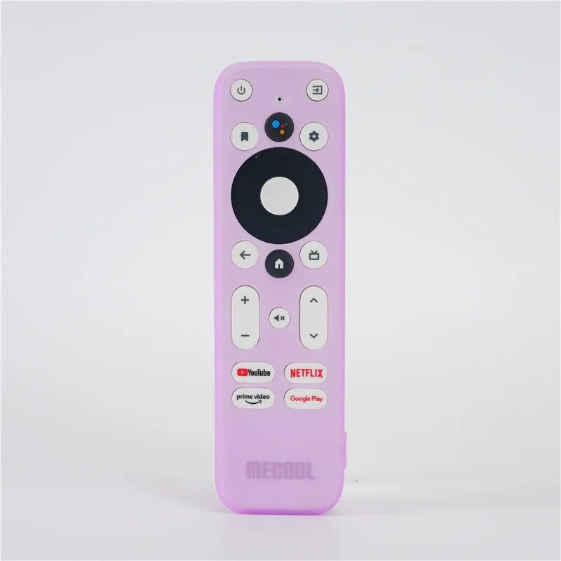 Силиконовый чехол для пульта Mecool Google KM2, Luminous Purple