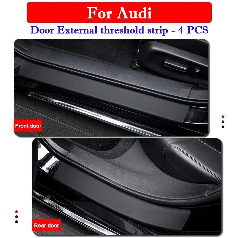 Для Audi A3 Q3 2018-2025 автомобильный порог, защитные Door External 4PCS, For Q3(F3) 2018-2025