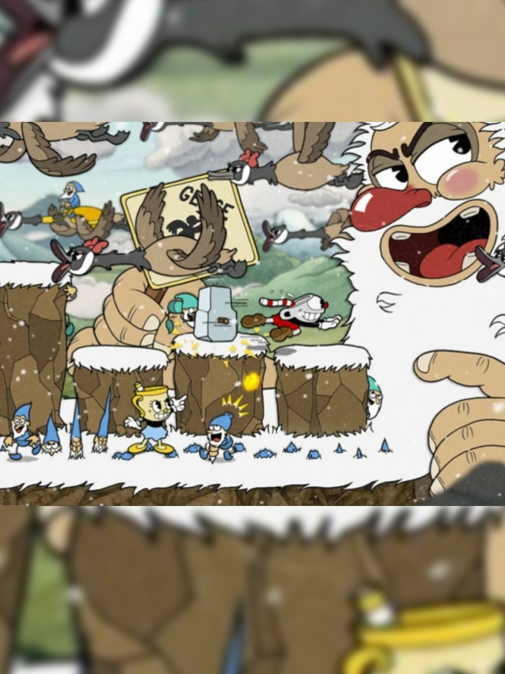 Cuphead PS4 PS5 диск — фото 1