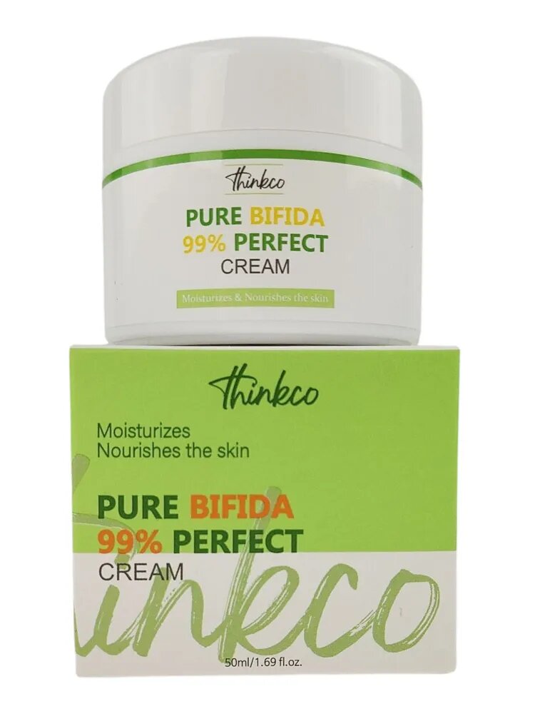Крем для лица Thinkco Pure Bifida 99% Perfect, увлажняющий, на основе бифидобактерий, 50мл