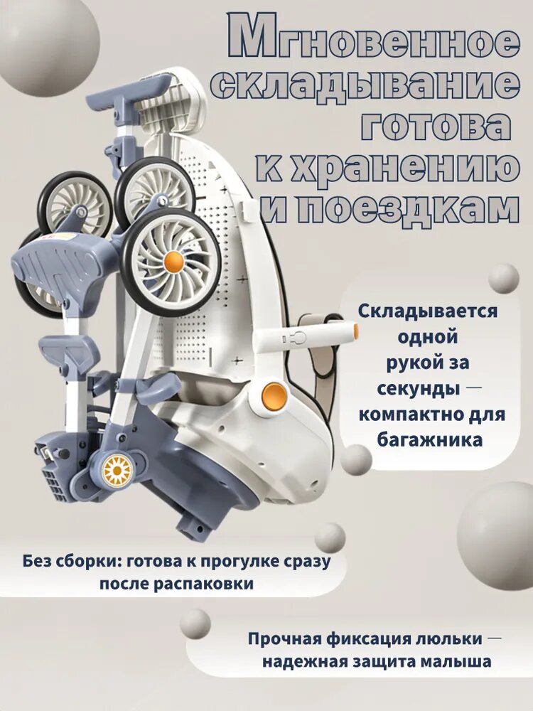 Коляска прогулочная — фото 1