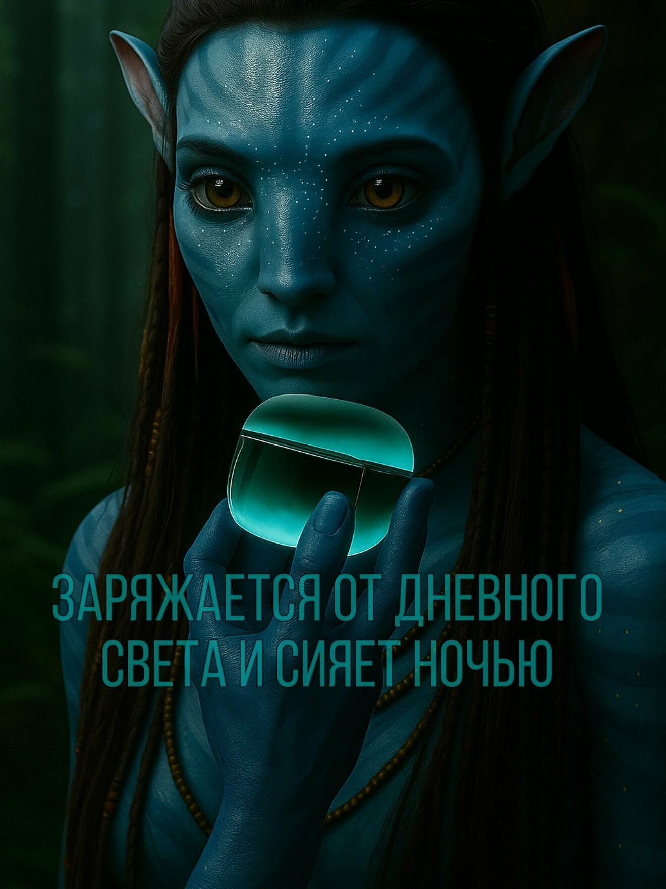 Светящийся в темноте чехол кейс для наушников airpods pro 3
