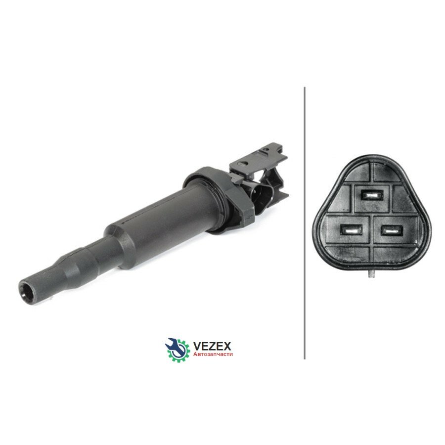 BEHR-HELLA 5DA193175491 катушка зажигания!\ BMW E87/E46/E90/E65/X3/X51.6i-4.8i 00>