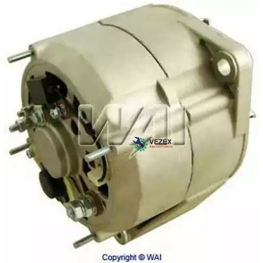 WAI 12585N генератор! 24V 80A, б/шкива\MAN, MB, RVI