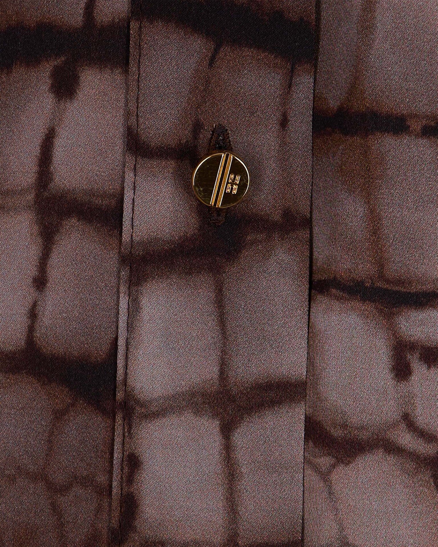 Рубашка Elisabetta Franchi, размер 42, какао — фото 1