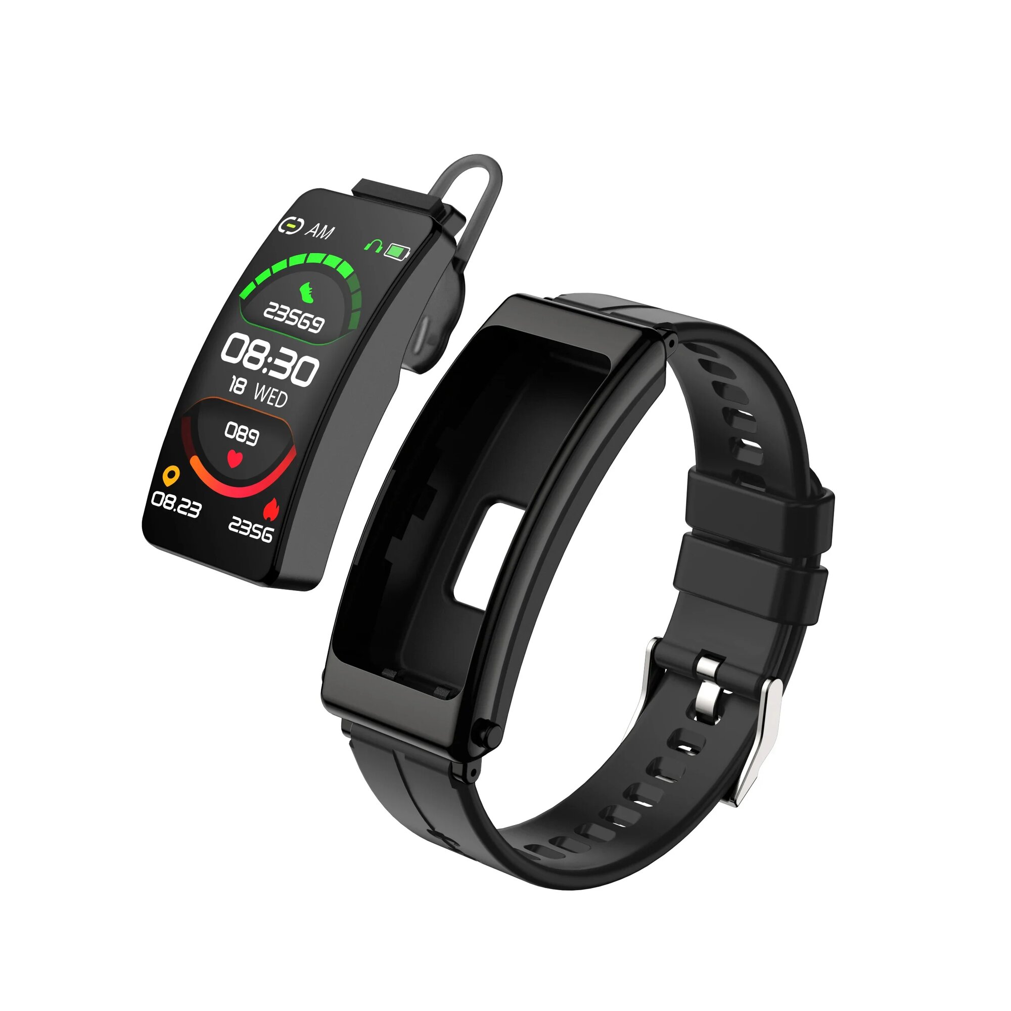 Smart Talk Band K13, Silicone Black