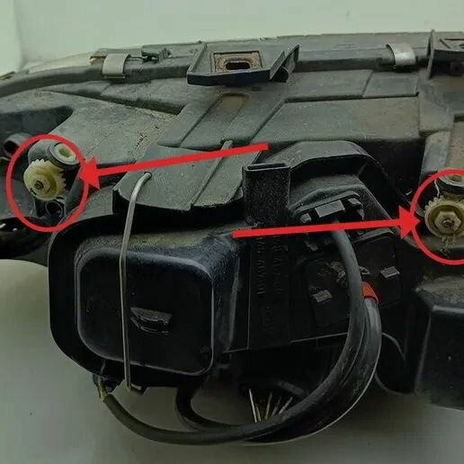 Регулировочные шестерни фар VAG / Audi / BMW / Jaguar / Volvo заводская форма
