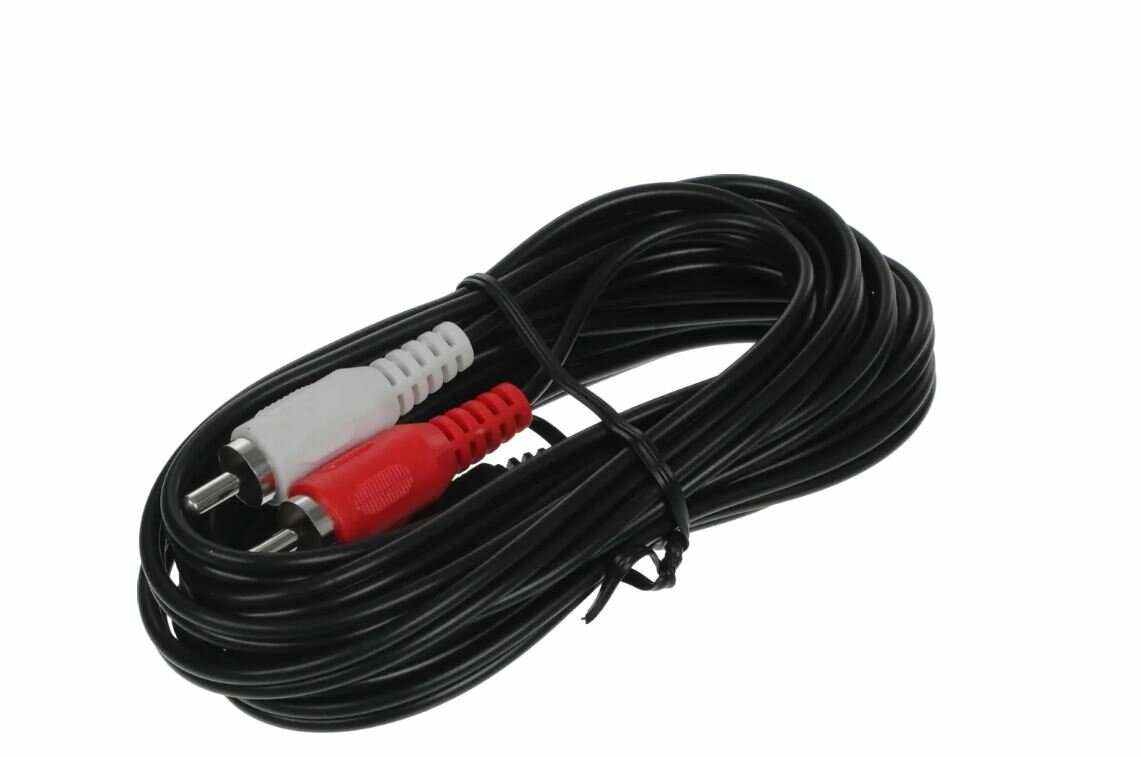 Кабель JAAC010-3, 2RCA-3,5Jack, 3м, черный