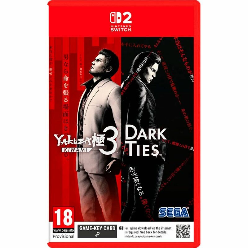 Игра Yakuza Kiwami 3 & Dark Ties (русские субтитры) для Nintendo Switch 2