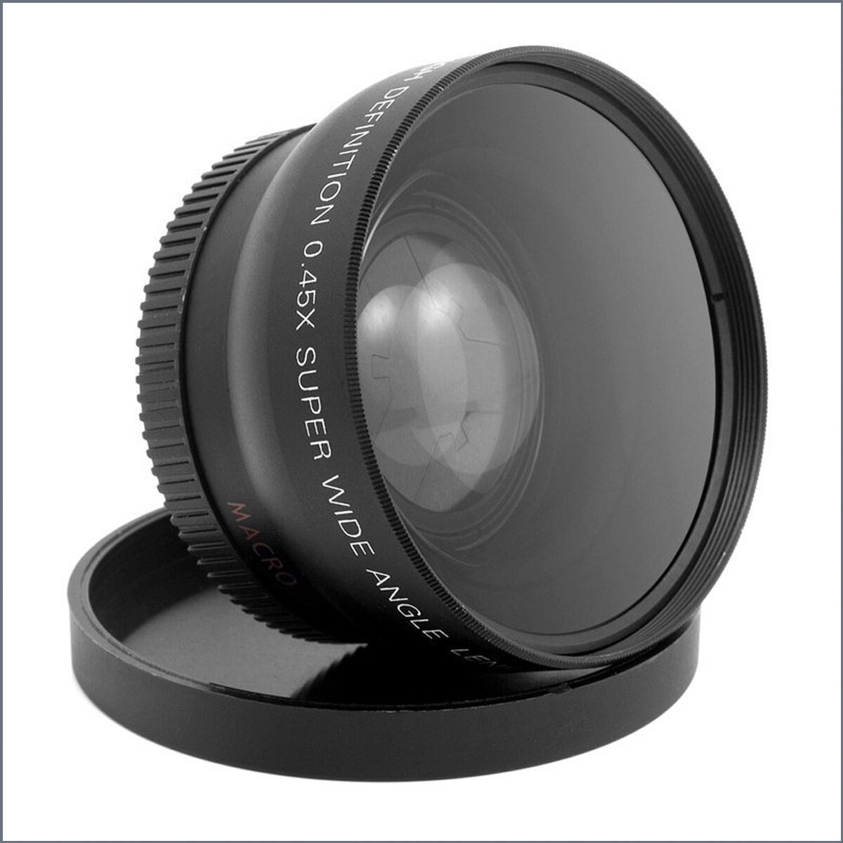 Широкоугольный объектив HD 52MM 0.45x с функцией макросъемки для зеркальной камеры