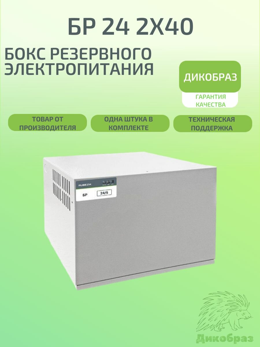 Бокс резервного электропитания БР 24 2х40