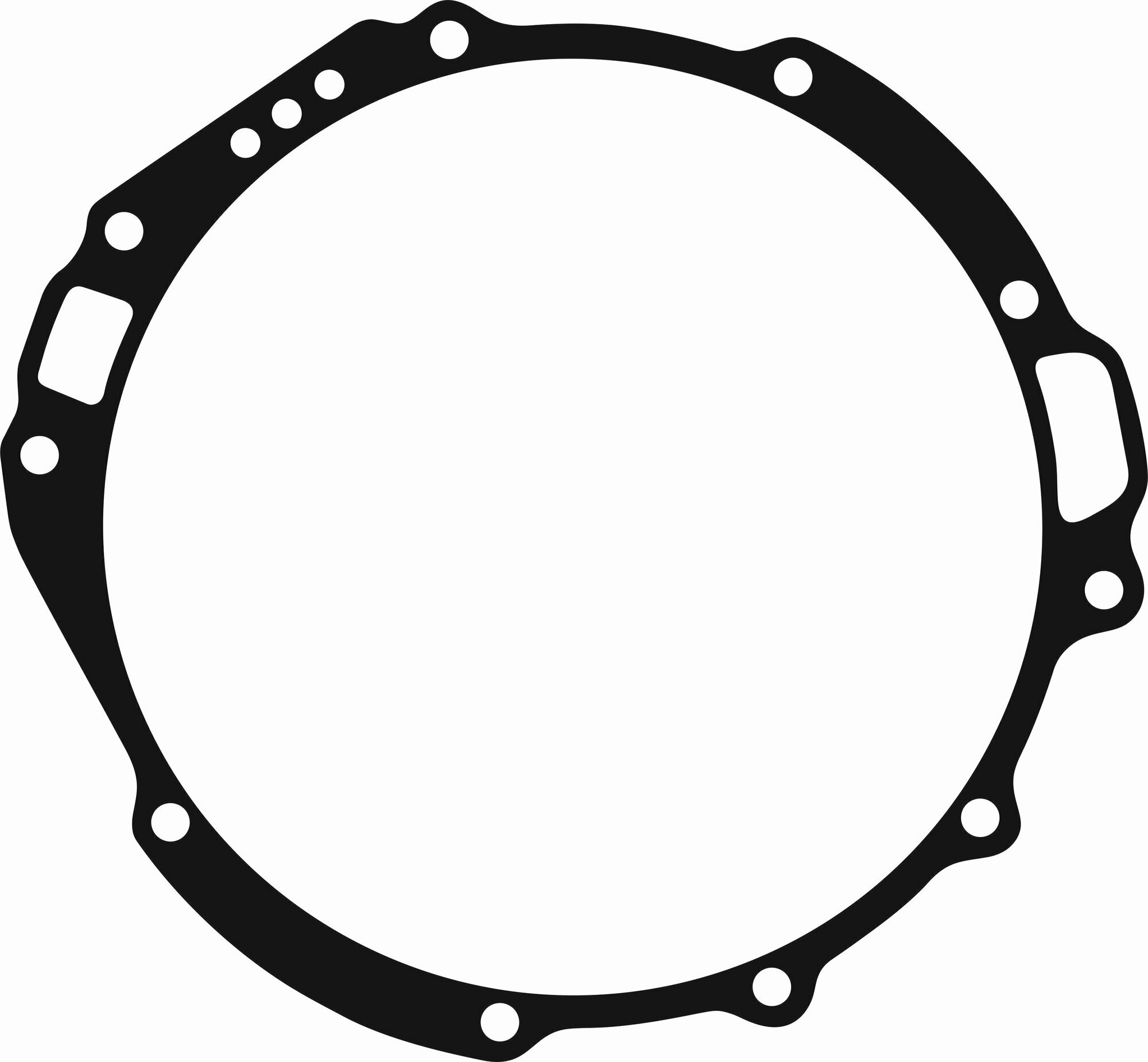 Прокладка насоса для АКПП автомобилей Ford/Mazda (GF4-GSK02-PR) чер.