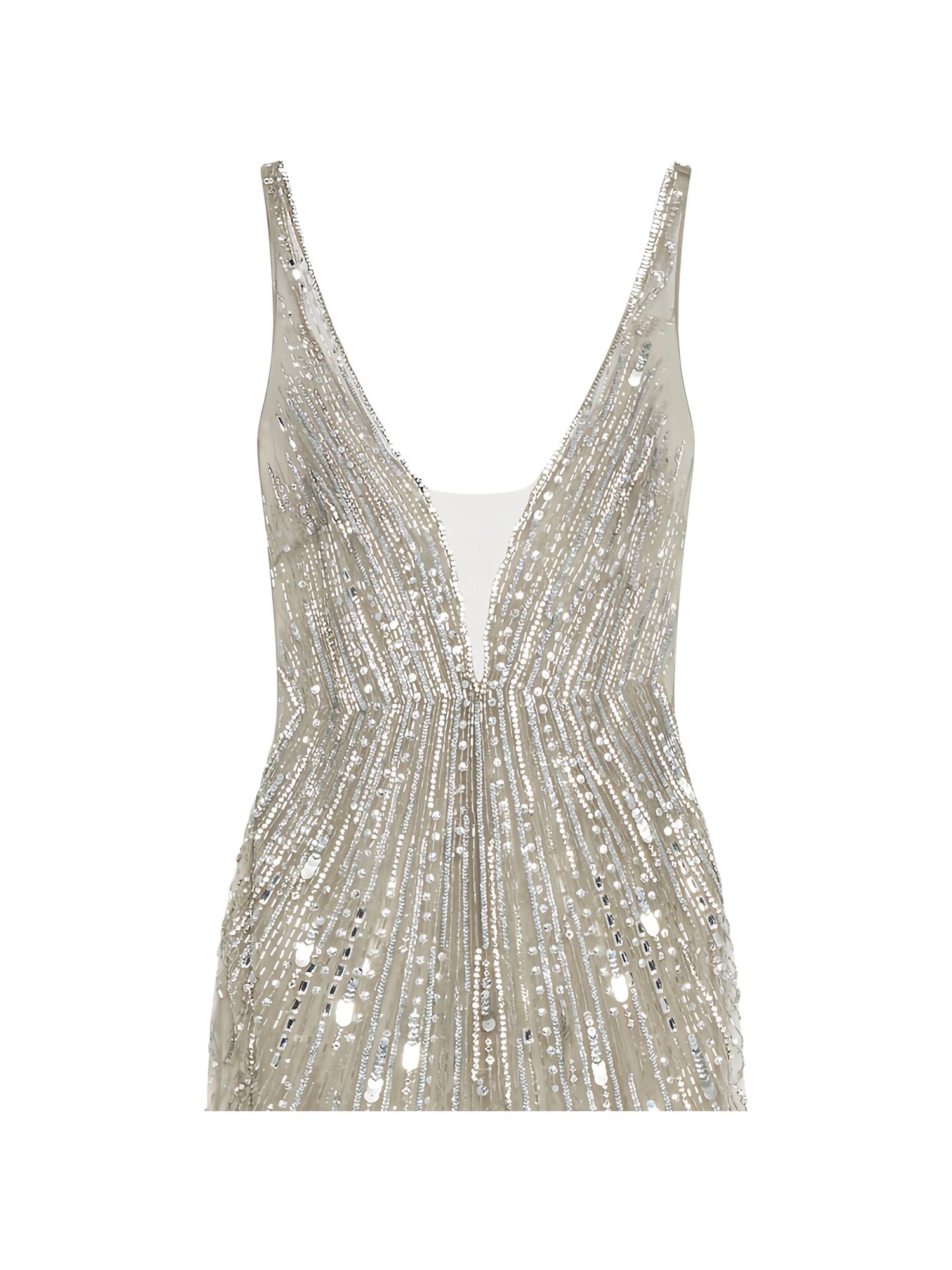 Платье Sequin-embellished sunburst-pattern dress
