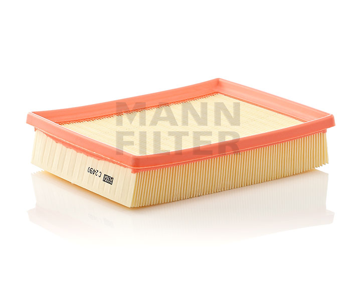MANN-FILTER C 2490 (1444V0 / 1444V1 / 1444VY) фильтр воздушный\ Peugeot (Пежо) 306 1.6i 00, Citroen (Ситроен) saxo 1.6i 00