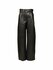Брюки SPORTMAX Belted leather trousers, размер 40