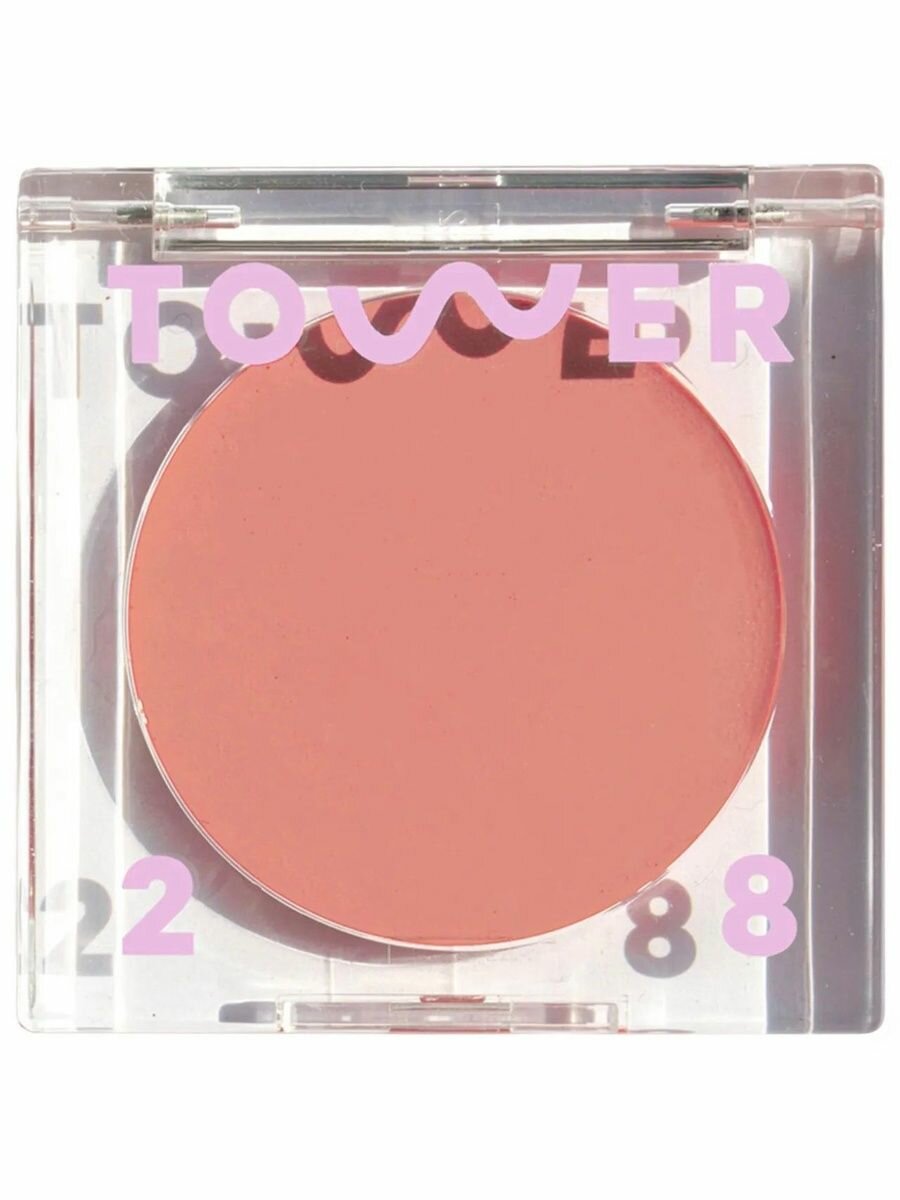 Tower 28 Кремовые румяна и тинт для губ BeachPlease Lip + Cheek Cream Blush (Magic Hour) 4,5 г