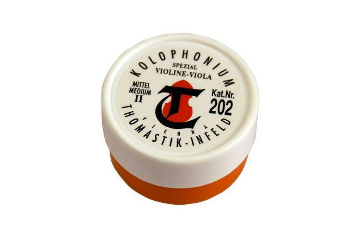 THOMASTIK Kolophonium Spezial 202/II mittel fuer Violine und Viola, канифоль для скрипки