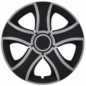 Колпаки Jestic R-15 БИС ринг микс черный (4 шт)
