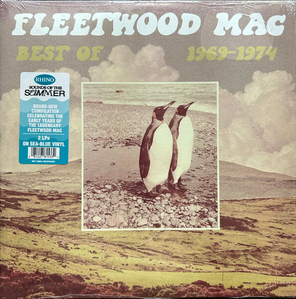 Fleetwood Mac. Best Of 1969-1974 (2LP Ltd/Sea-Blue Vinyl/Виниловая пластинка)