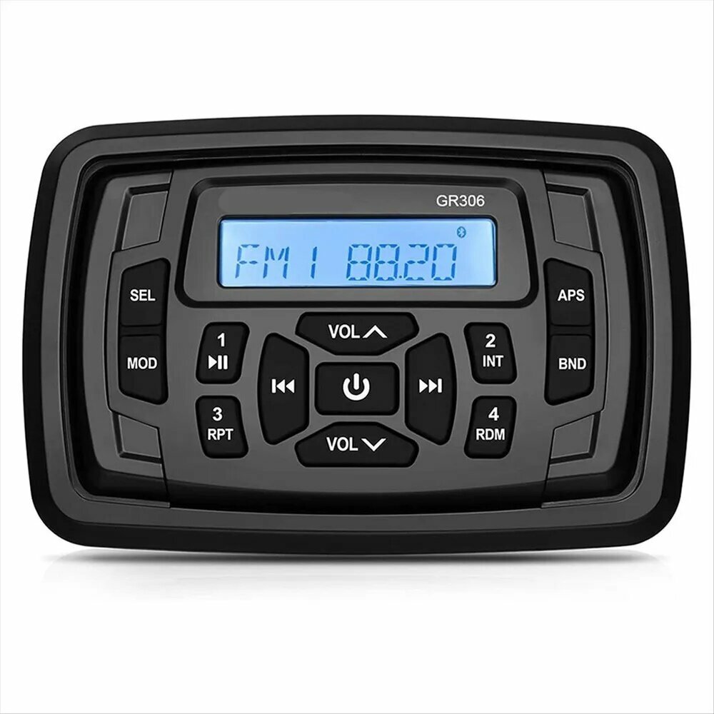 Водонепроницаемый Bluetooth FM AM цифровой медиа-аудиоплеер