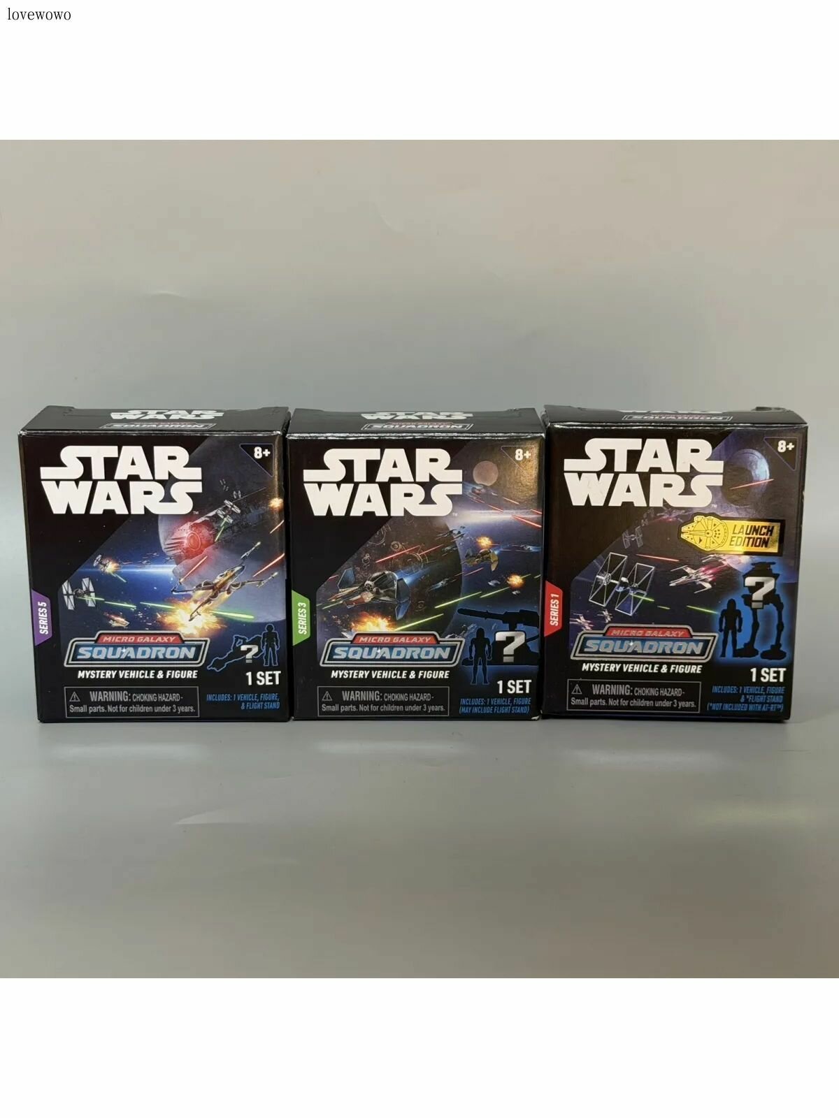 Micro Machines 1/72 MICRO GALAXY SQUADRON STARWARS Игрушки в слепых коробках(Набор из трех)
