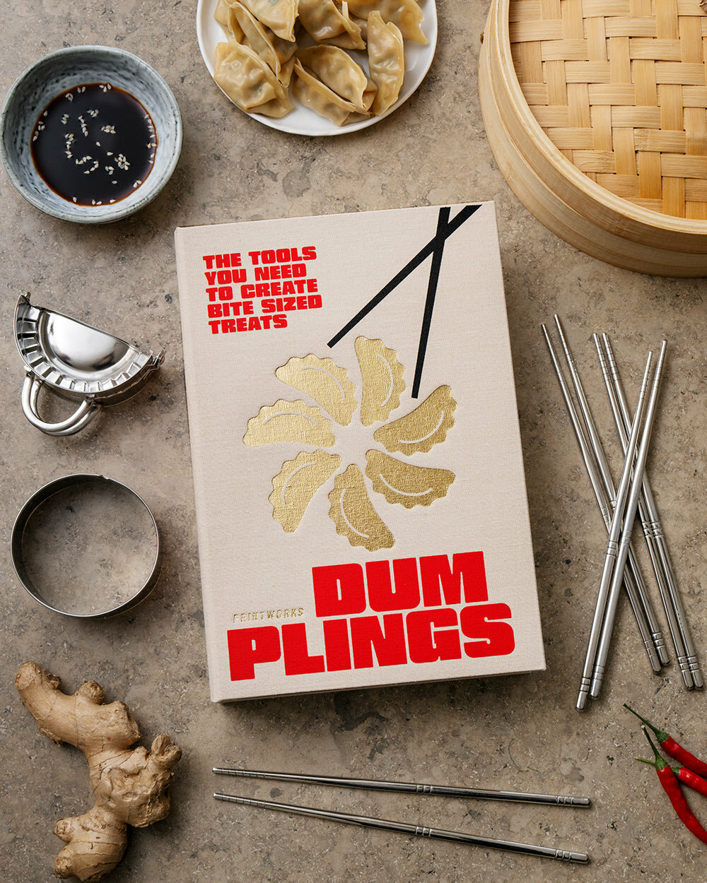 Printworks Набор аксессуаров для приготовления дамплингов The Essentials DUMPLING Tools, 3 предмета