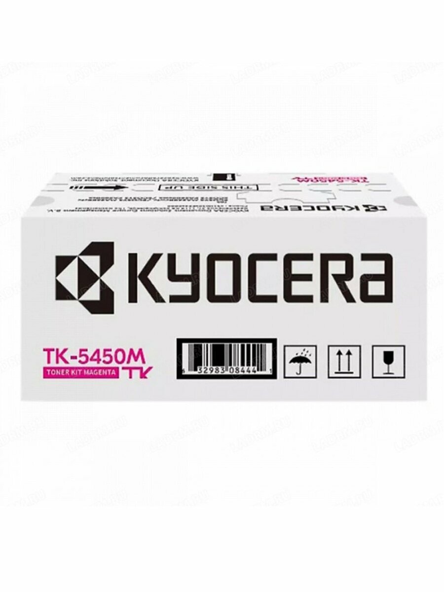 Тонер-картридж Kyocera TK-5450M 1T0C0DBNL0 красный для ECOSYS PA2600cx/2600cwx, ECOSYS MA2600cfx/2600cwfx, 3200 стр.