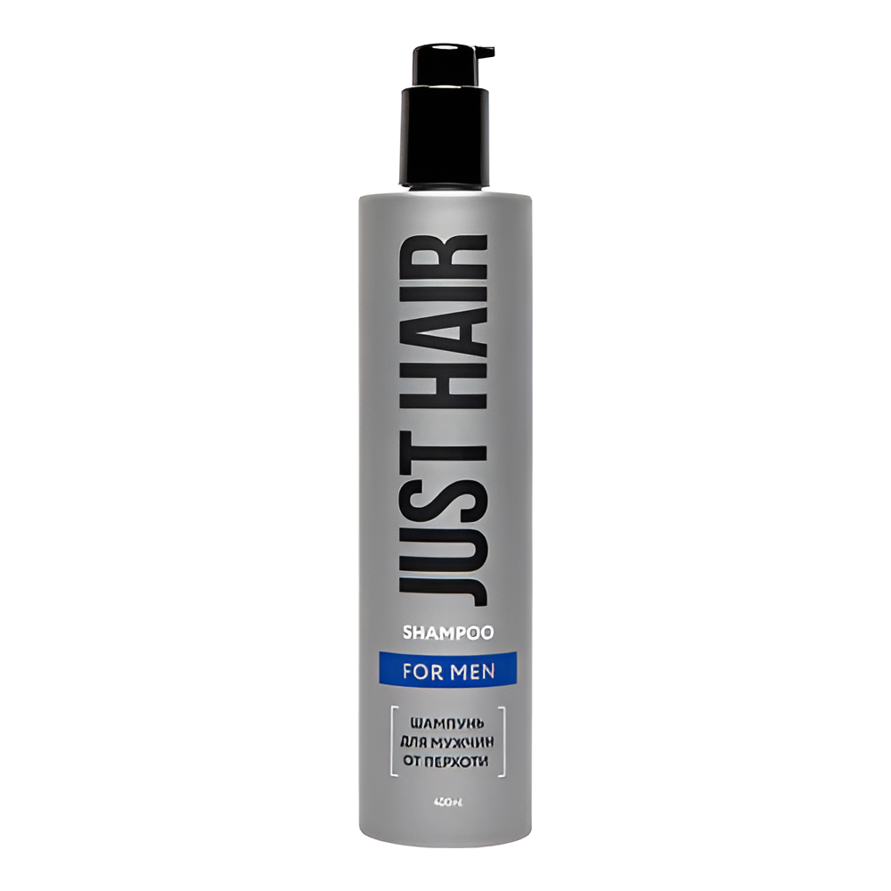 JUST HAIR FOR MEN Шампунь для мужчин против перхоти, 400 мл.