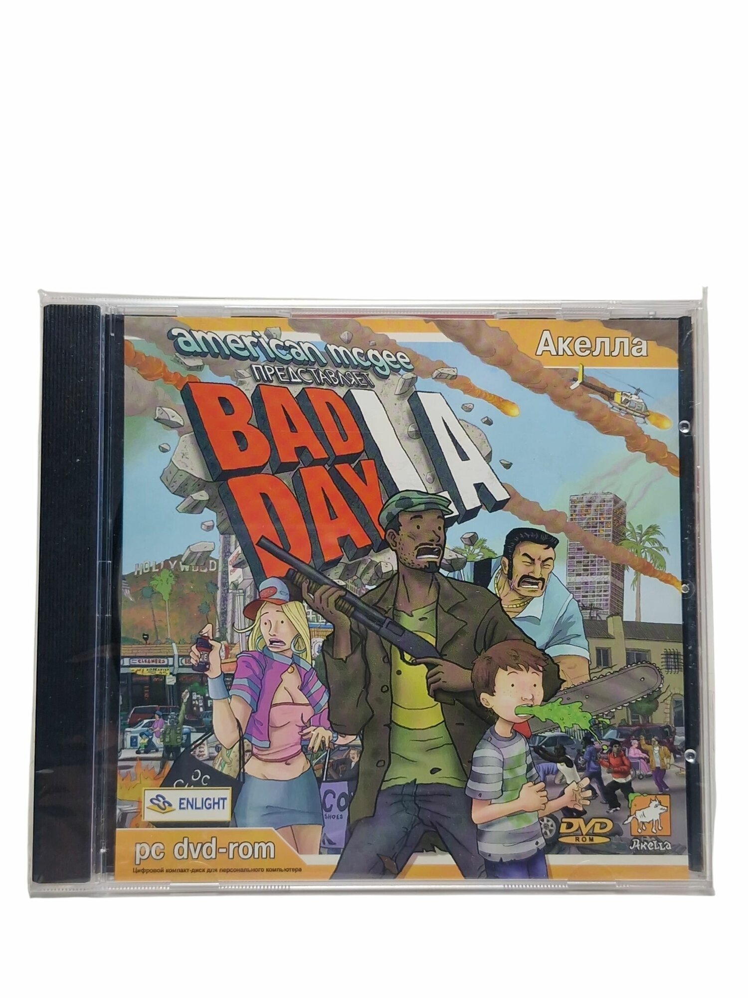 Игра для компьютера: American McGee Bad Day in L.A pc диск лицензия