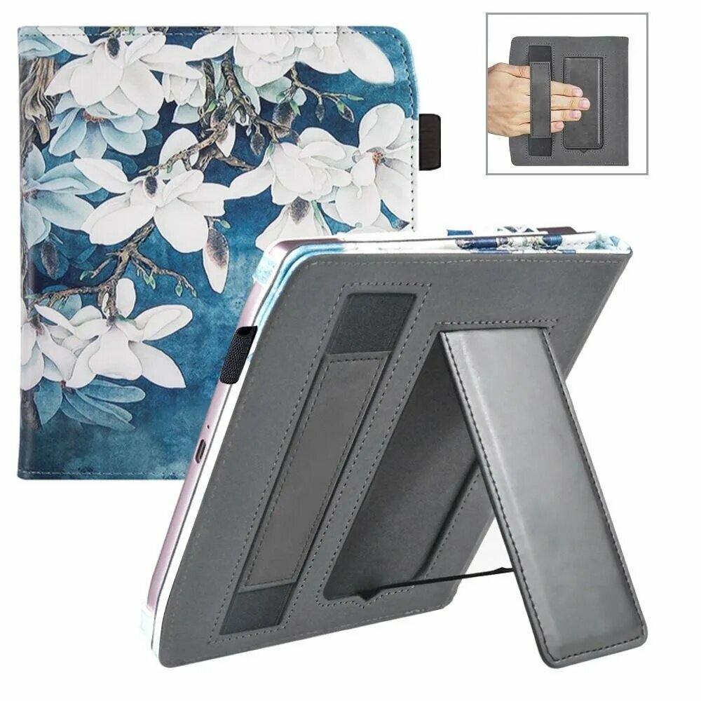 Чехол для Pocketbook 700 Era и Pocketbook 700 Era Color e-Reader (2024 выпущен) - Кожаный чехол из полиуретана с автоматическим сном/пробуждением