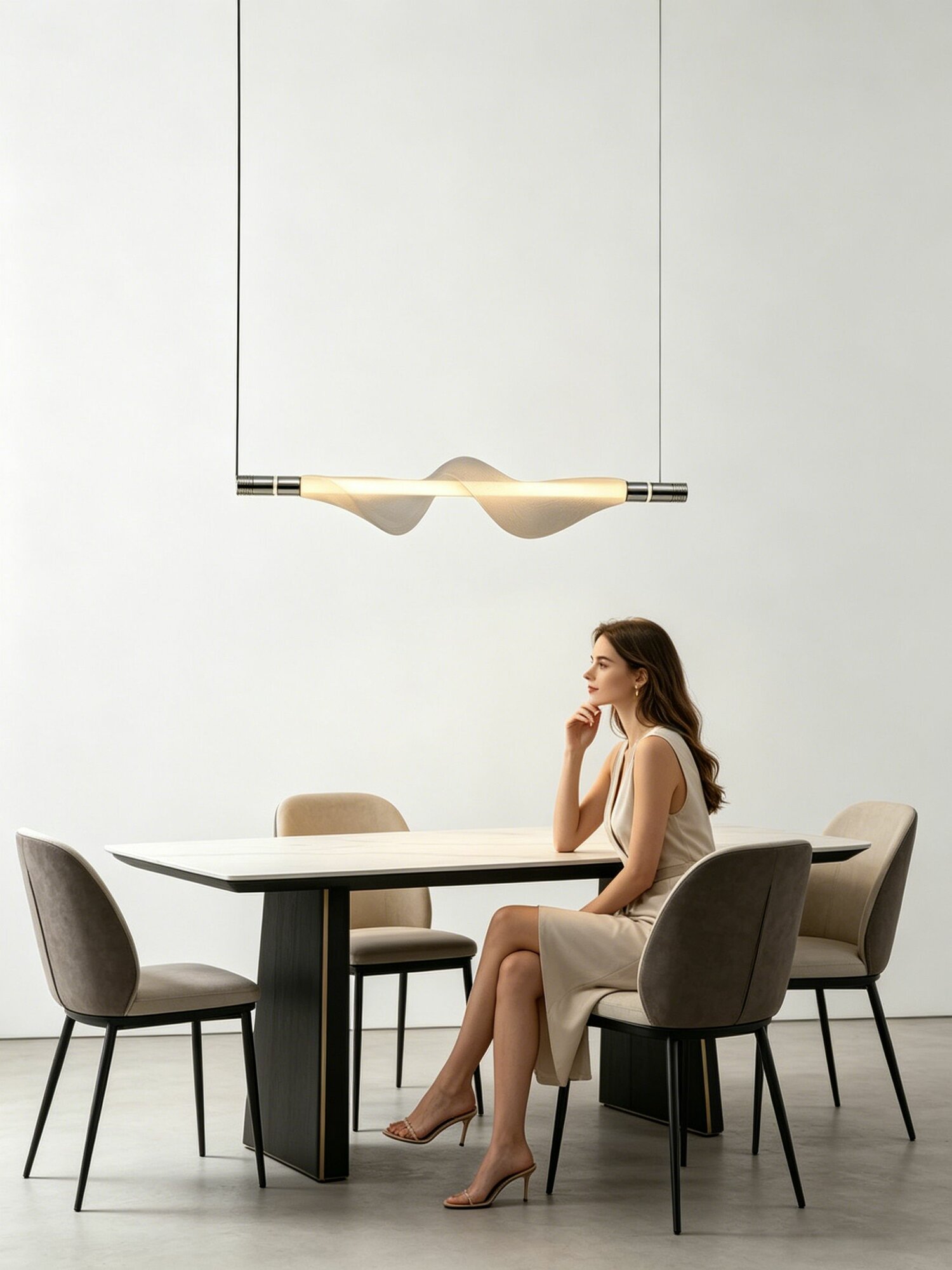 BARCATO Люстра, LED, 30 Вт