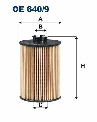 Фильтр масляный FILTRON OE640/9