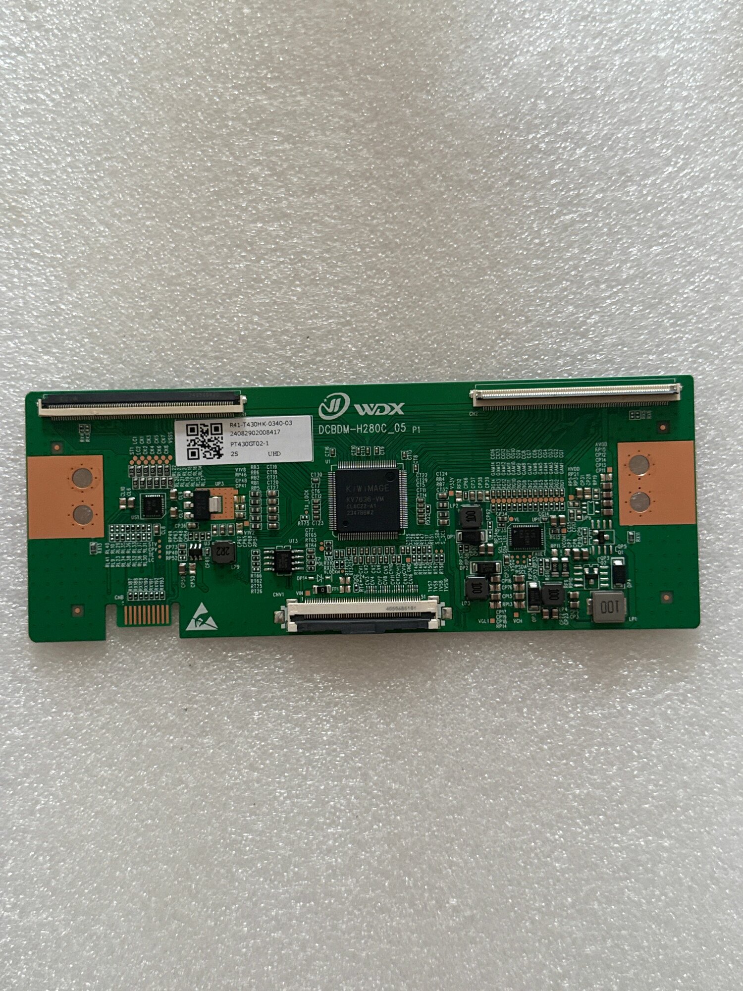 Плата T-Con (DCBDM-H280C.05), для ТВ Tuvio TD43UFBSV1