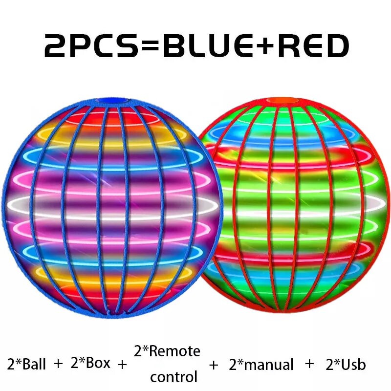 Летающий шар Flyorb Magic, Blue and Red