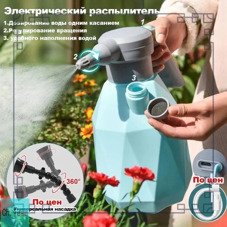 Пульверизатор, 2 л 1 шт