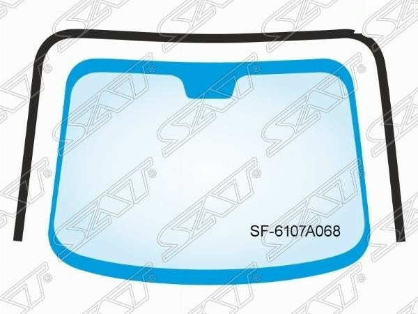 Молдинг лобового стекла П-образный SAT SF-6107A068 Mitsubishi Outlander 12-22