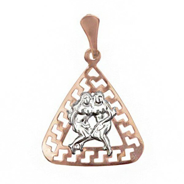 Комплект подвесок JEWELIN, красное золото, 585 проба