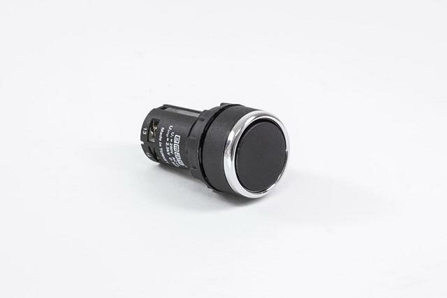Кнопка нажимная моноблочная 22мм IP 40 1НО EMAS MB100DH