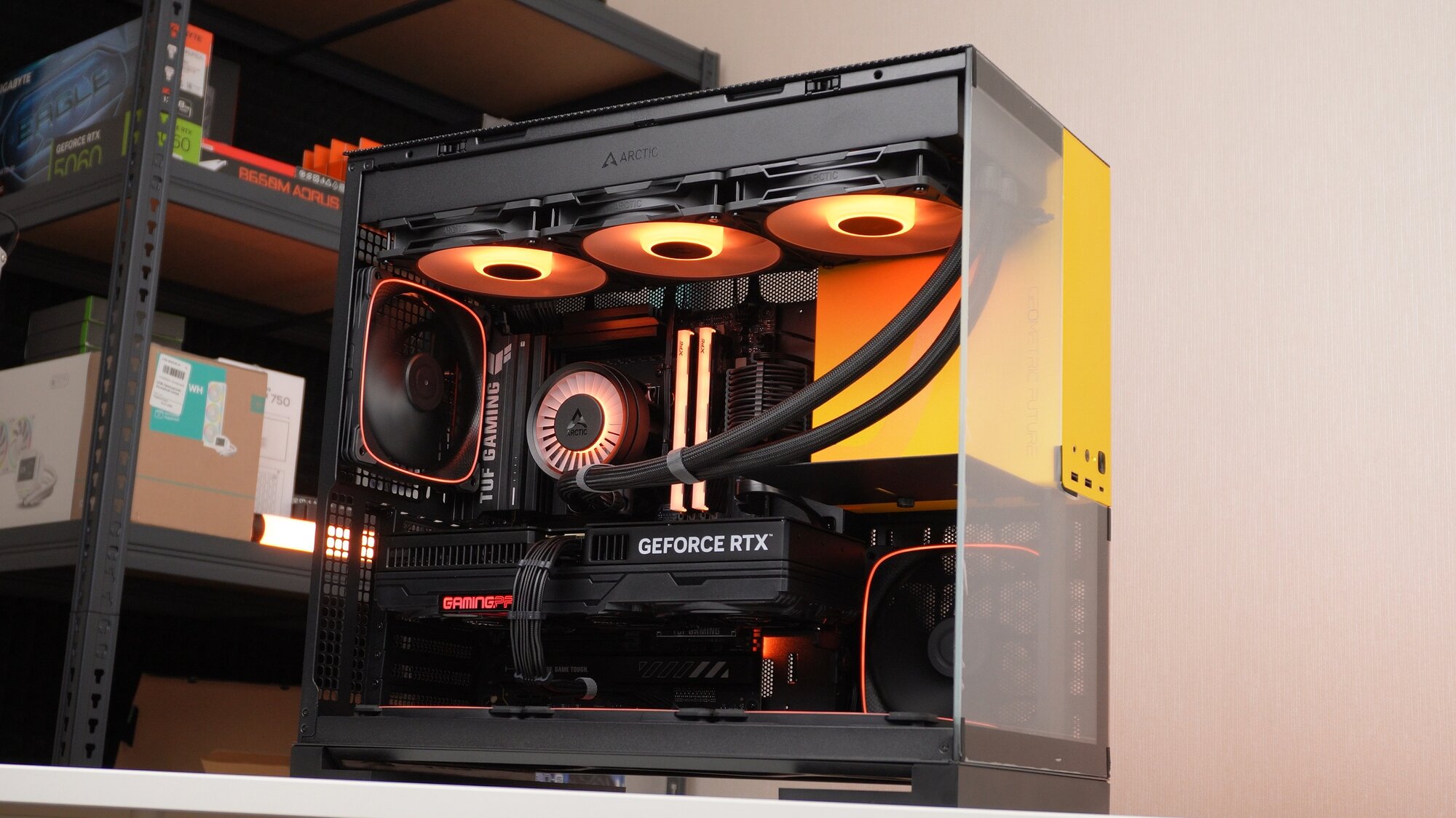 Игровой компьютер PREMIUM Intel Core Ultra 9 285K / RTX 5090 / DDR5 128GB /SSD m2 4TB / 1200W / Windows 11 PRO