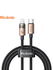 Кабель Mcdodo CA-694 36W USB-C Lightning со световым индикатором заряда (черно-з...