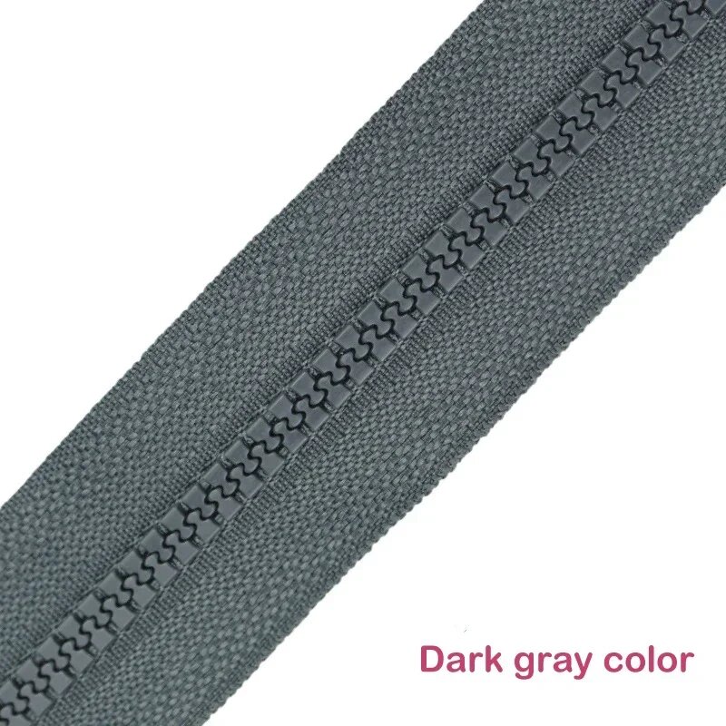 Молния для пошива, серый, Dark gray color