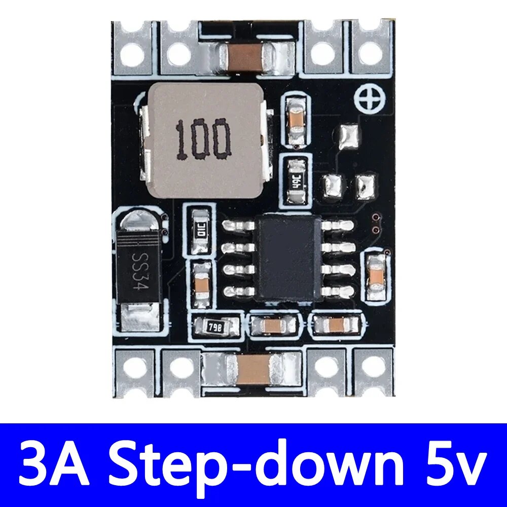 Step-down 5V 3A регулятор напряжения Baishundianzi