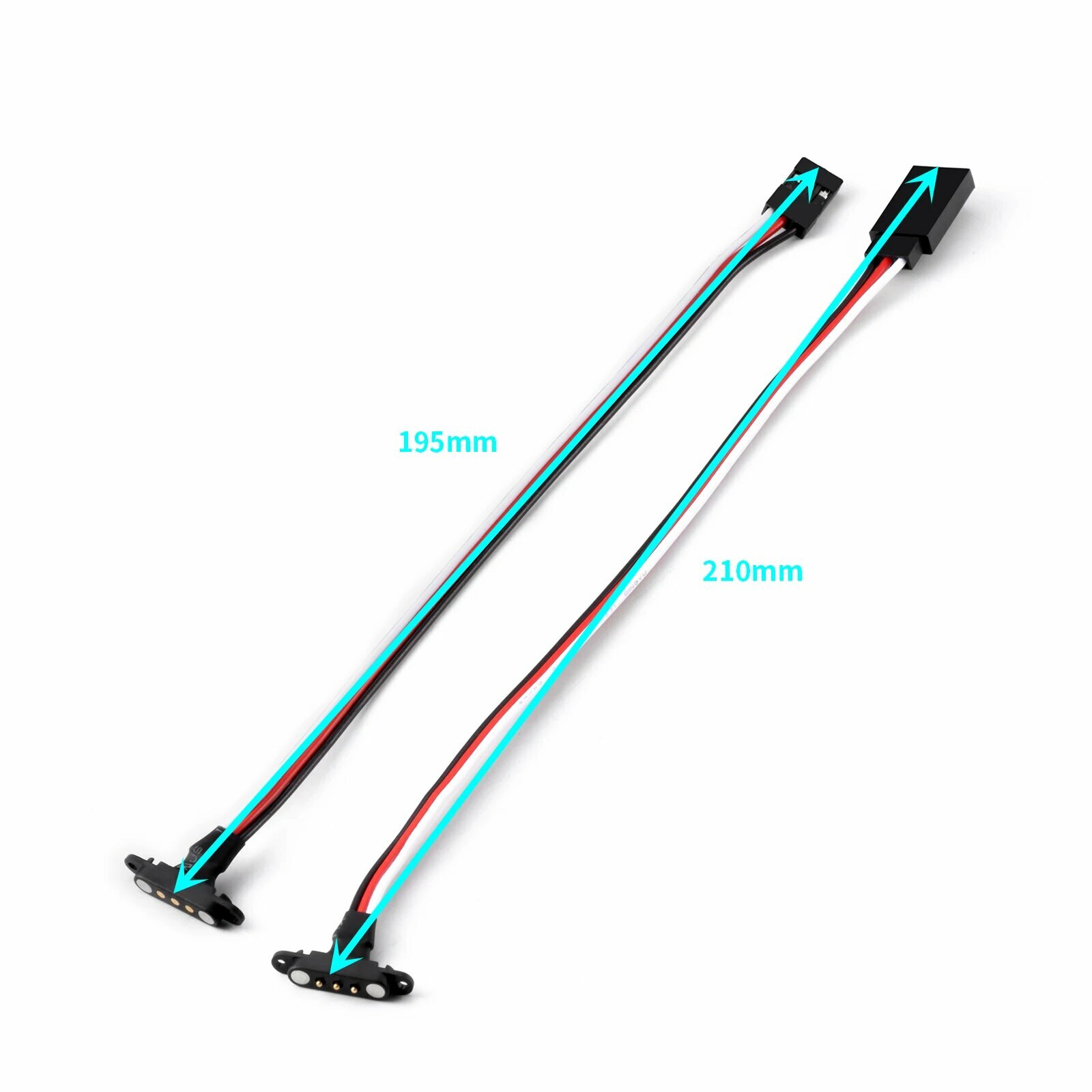 AXSPEED JR 405mm Магнитный удлинитель кабеля