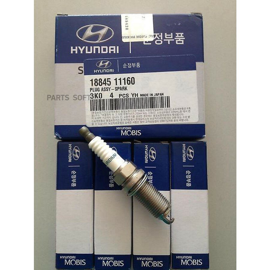 HYUNDAI-KIA 1884511160 Свеча зажигания 4шт