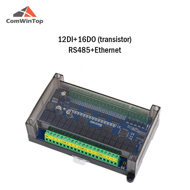 Модуль ввода-вывода 12DI+16DO RS485 Ethernet CWT-BK-1216