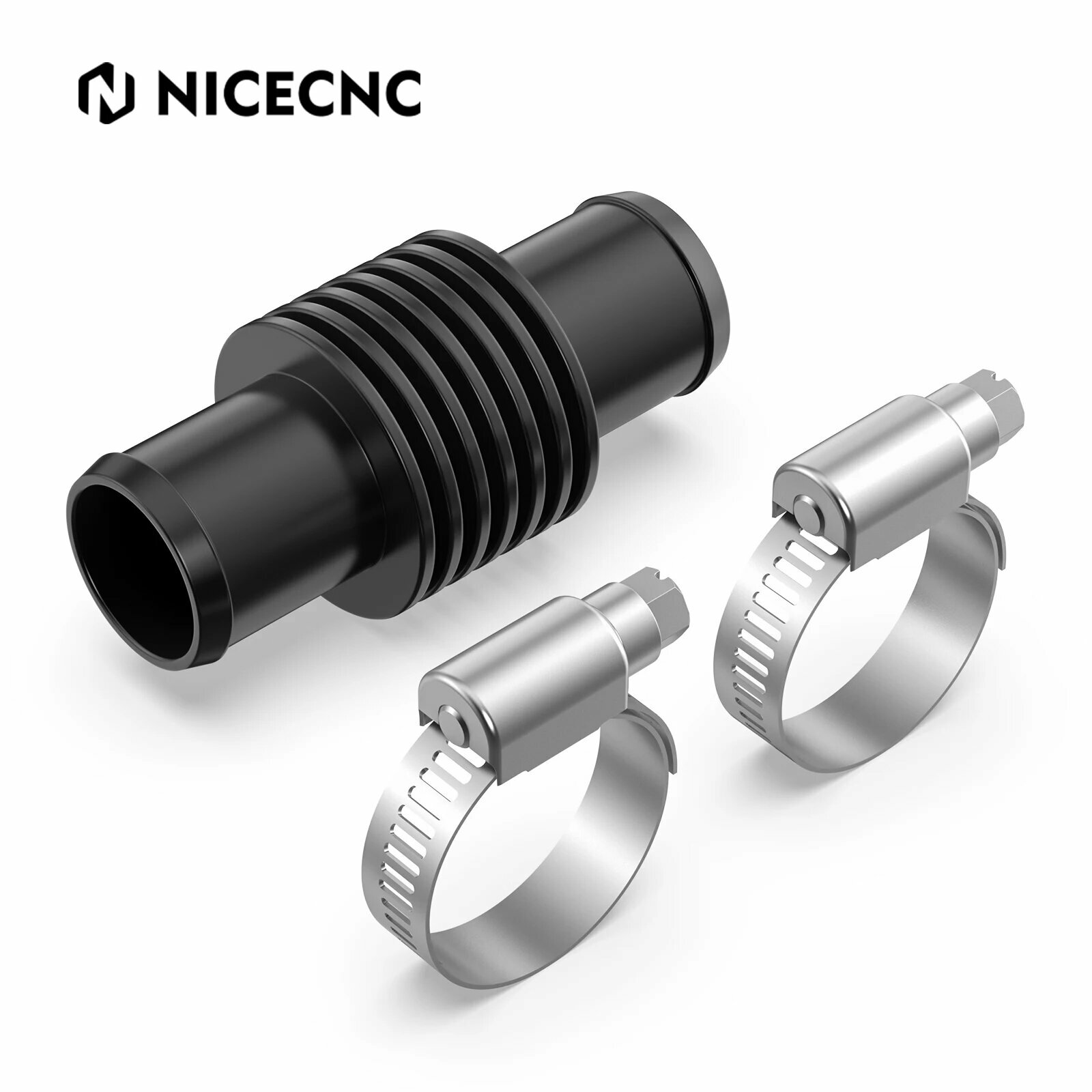 NICECNC SUPER WATER COOLER, черный, для Honda Yamaha Suzuki Kawasaki Polaris