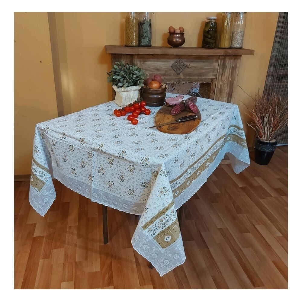 Скатерть прямоугольная Meiwa F-5 152x228 cm BEIGE