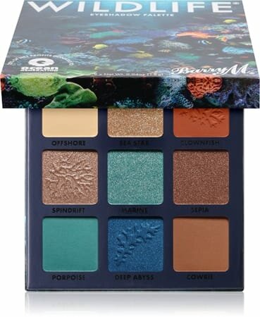 Тени для век Barry M Wildlife Ocean, разноцветные